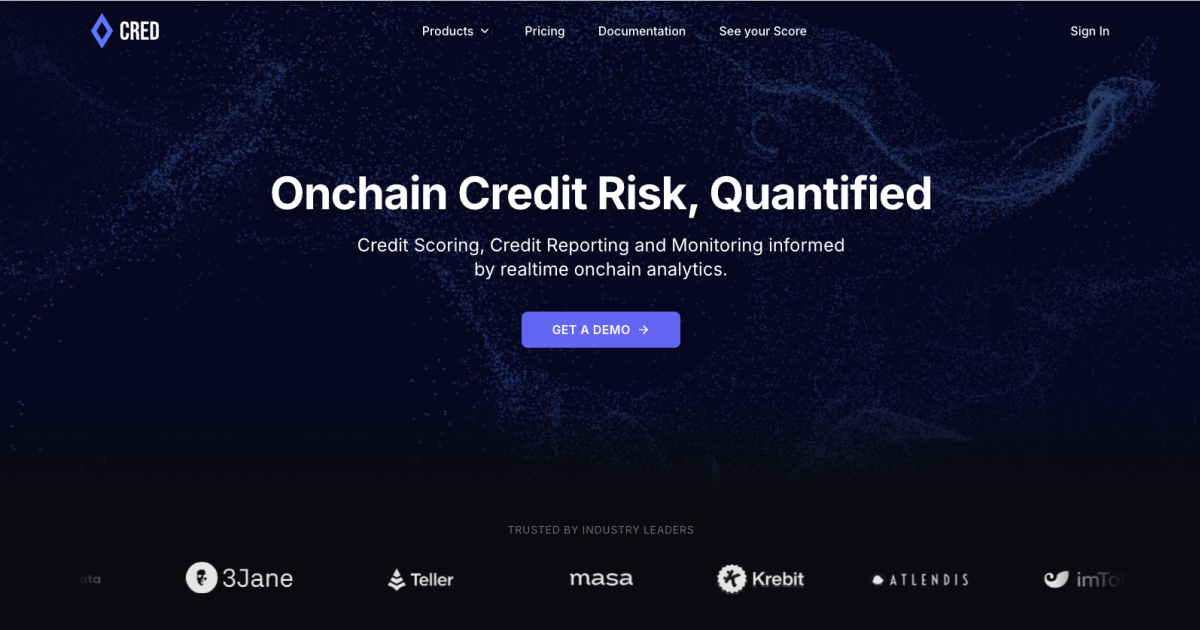 Cred Protocol - Onchain Credit Risk, Quantified